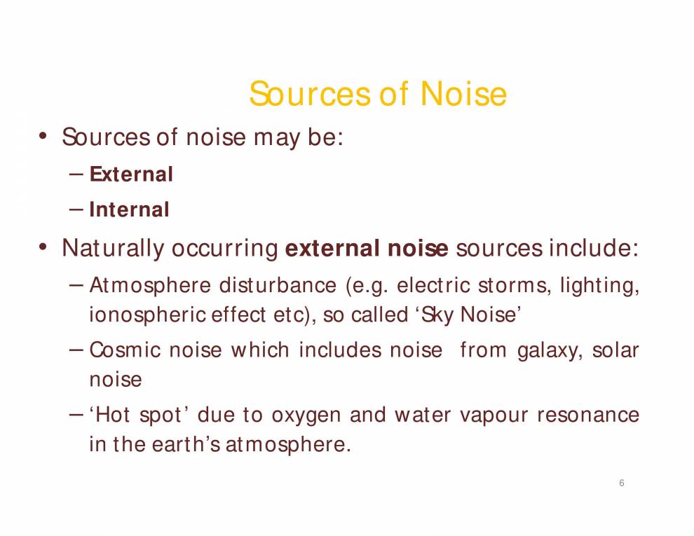 PPT On Noise In Analog Communication - PowerPoint Slides - LearnPick India
