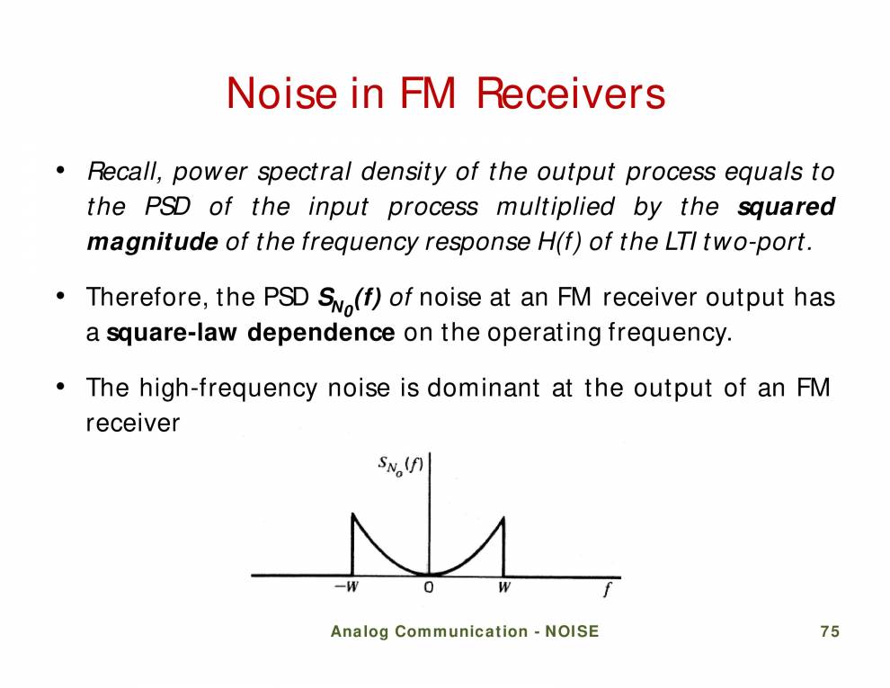 PPT On Noise In Analog Communication - PowerPoint Slides - LearnPick India