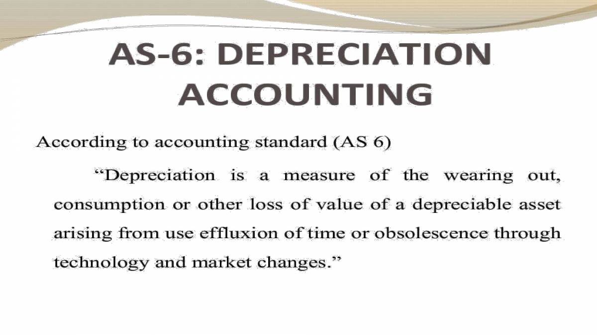 PPT On Depreciation - PowerPoint Slides - LearnPick India