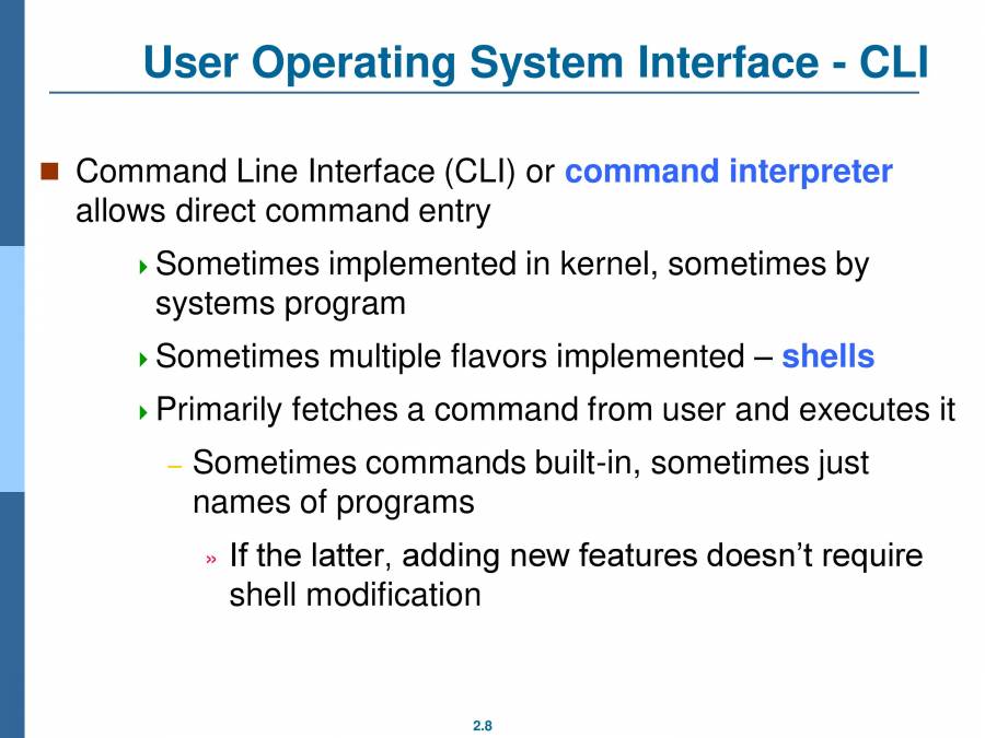 Operating System Structures - PowerPoint Slides - LearnPick India