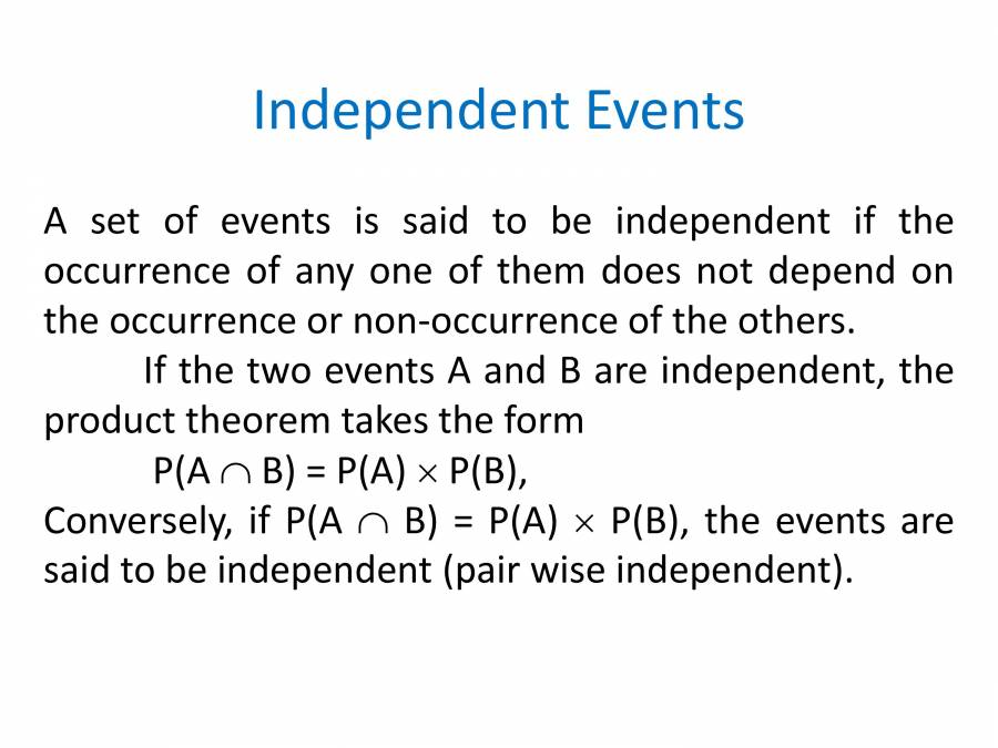 Probability And Random Variable - PowerPoint Slides - LearnPick India
