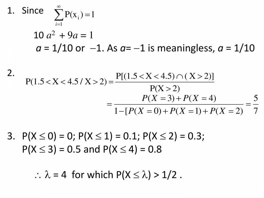 Probability And Random Variable - PowerPoint Slides - LearnPick India