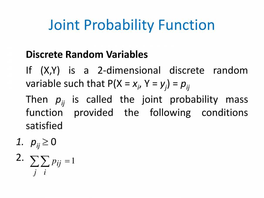 Probability And Random Variable - PowerPoint Slides - LearnPick India
