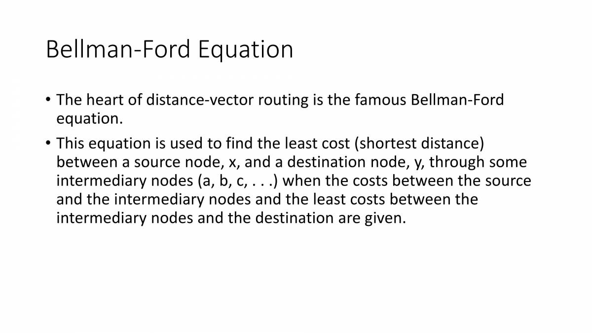 Presentation On Routing Algorithms Powerpoint Slides Learnpick India