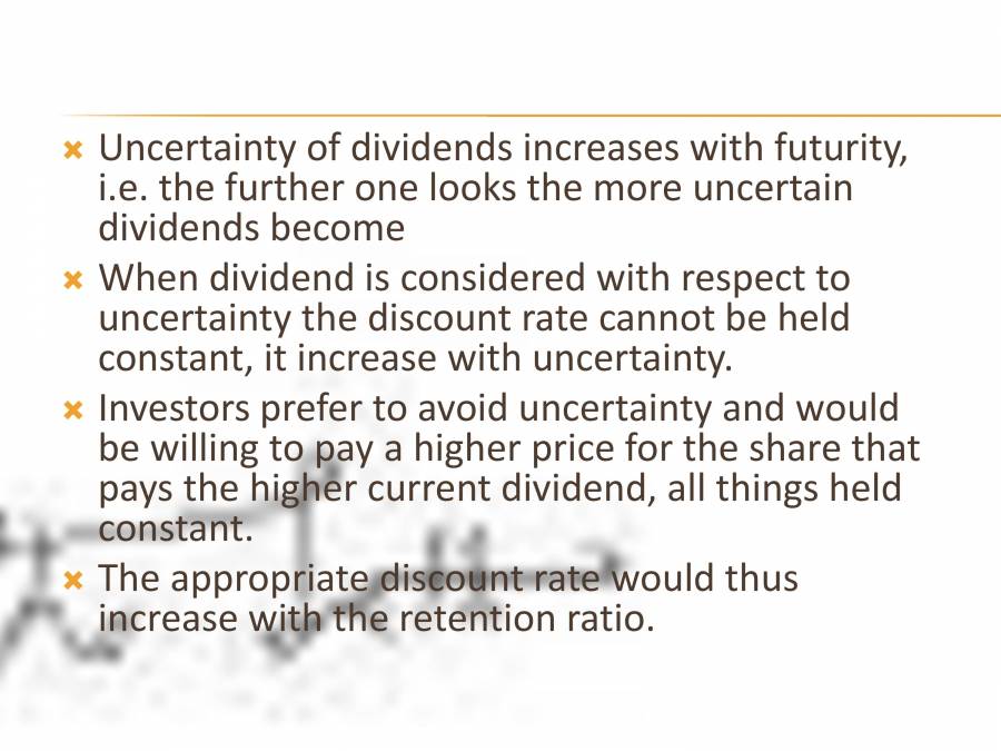 Presentation On Dividend Theories - PowerPoint Slides - LearnPick India