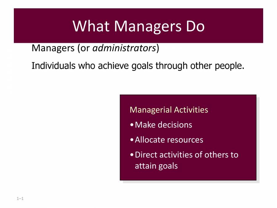 PPT On Management Functions And Managerial Roles - PowerPoint Slides ...