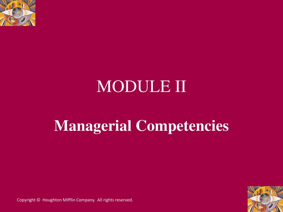 PPT On Managerial Competencies - PowerPoint Slides - LearnPick India