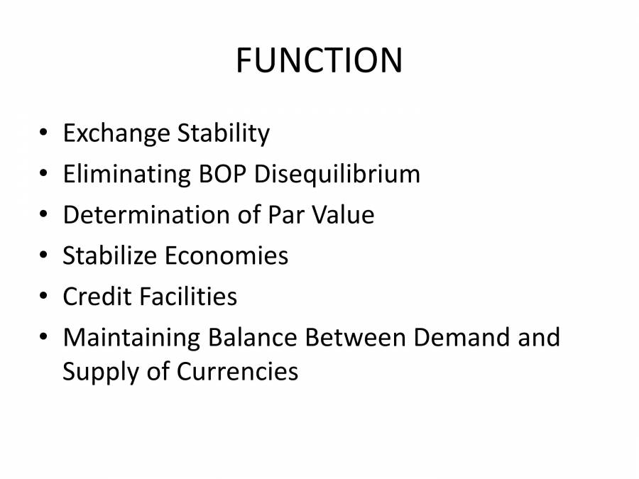 PPT On IMF& WORLD BANK - PowerPoint Slides - LearnPick India