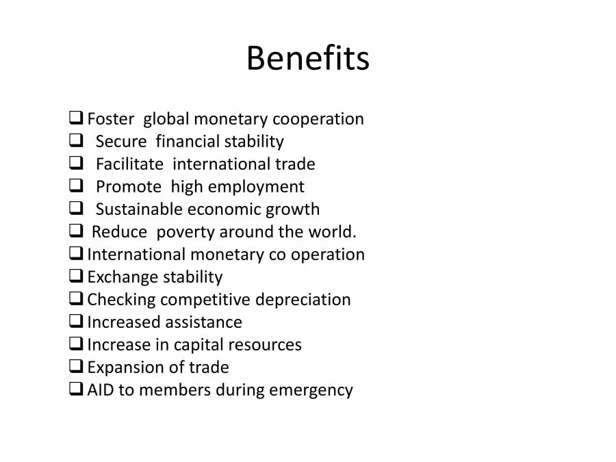 PPT On IMF& WORLD BANK - PowerPoint Slides - LearnPick India