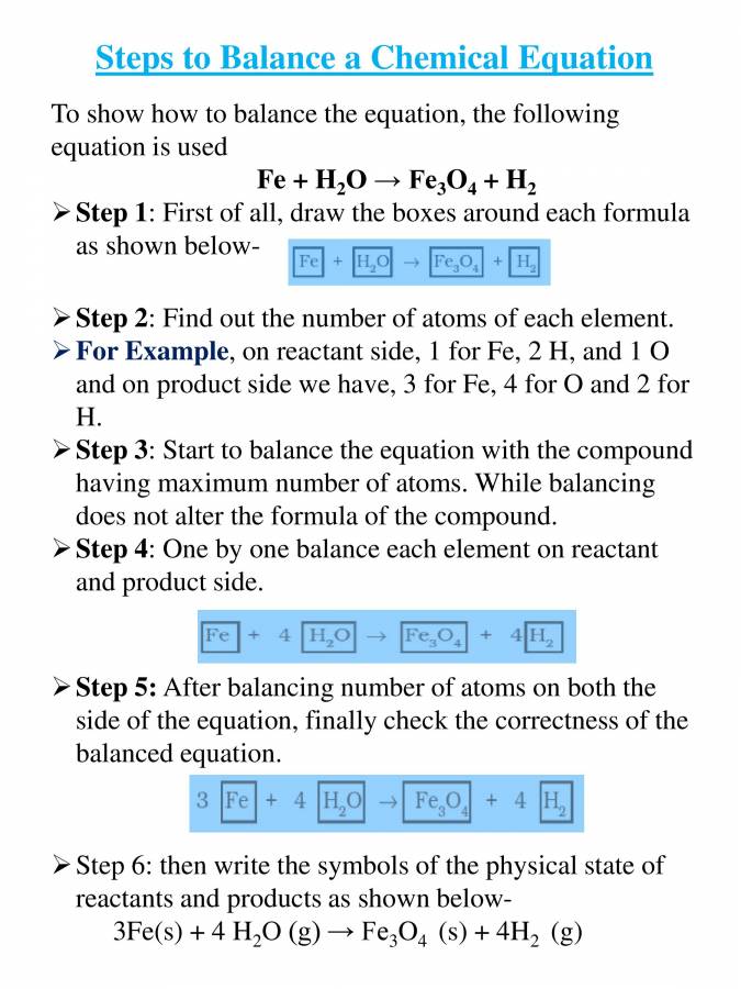 Presentation Chemical Reactions And Equations - PowerPoint Slides ...