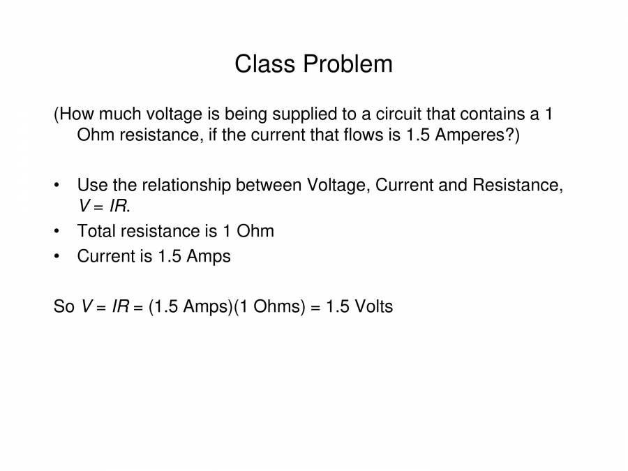 Electrical Circuit And Basics Of Electricity - PowerPoint Slides ...