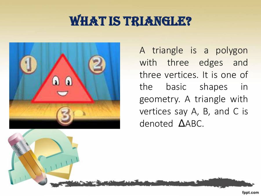Powerpoint On Types Of Triangles