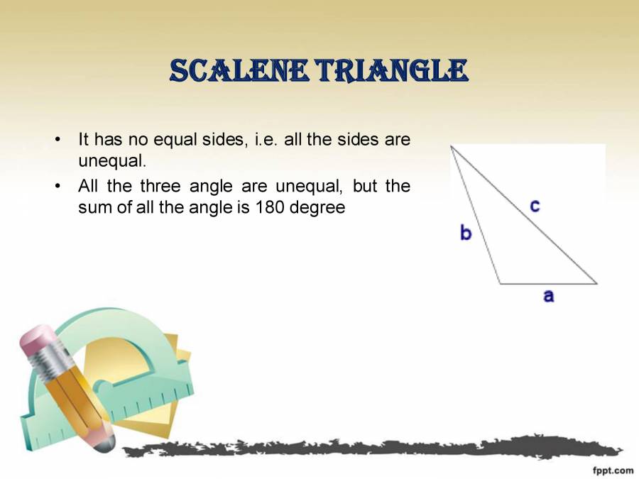 Presentation On Types Of Triangle (Class 8 Maths) - PowerPoint Slides ...