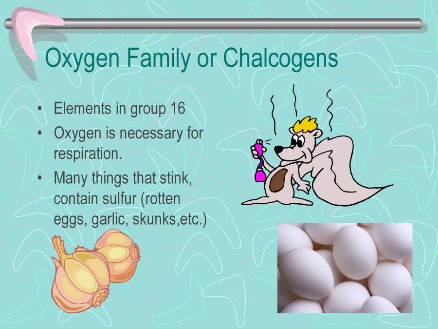 Chalcogens Family