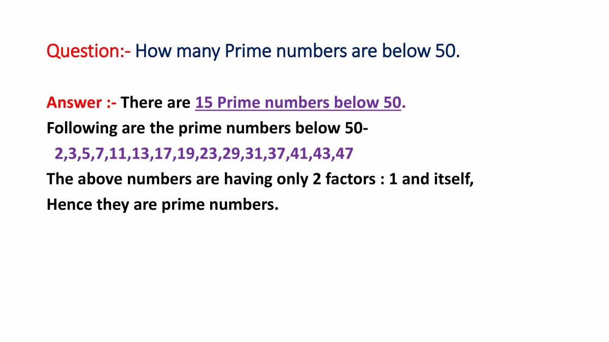 Presentation On Natural Numbers - PowerPoint Slides - LearnPick India