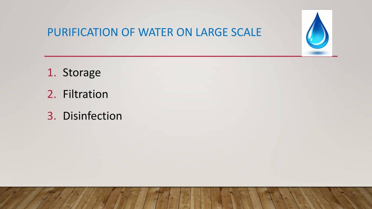 Household Purification Of Water - PowerPoint Slides - LearnPick India