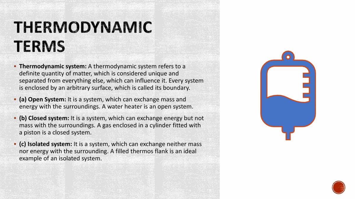 Presentation On Thermodynamics - PowerPoint Slides - LearnPick India