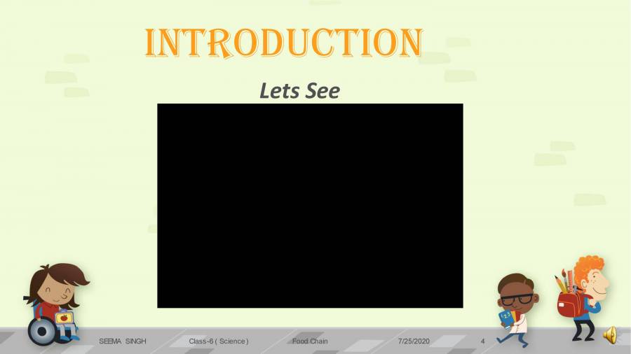 Presentation On Food Chain (Science Class 6) - PowerPoint Slides - LearnPick India
