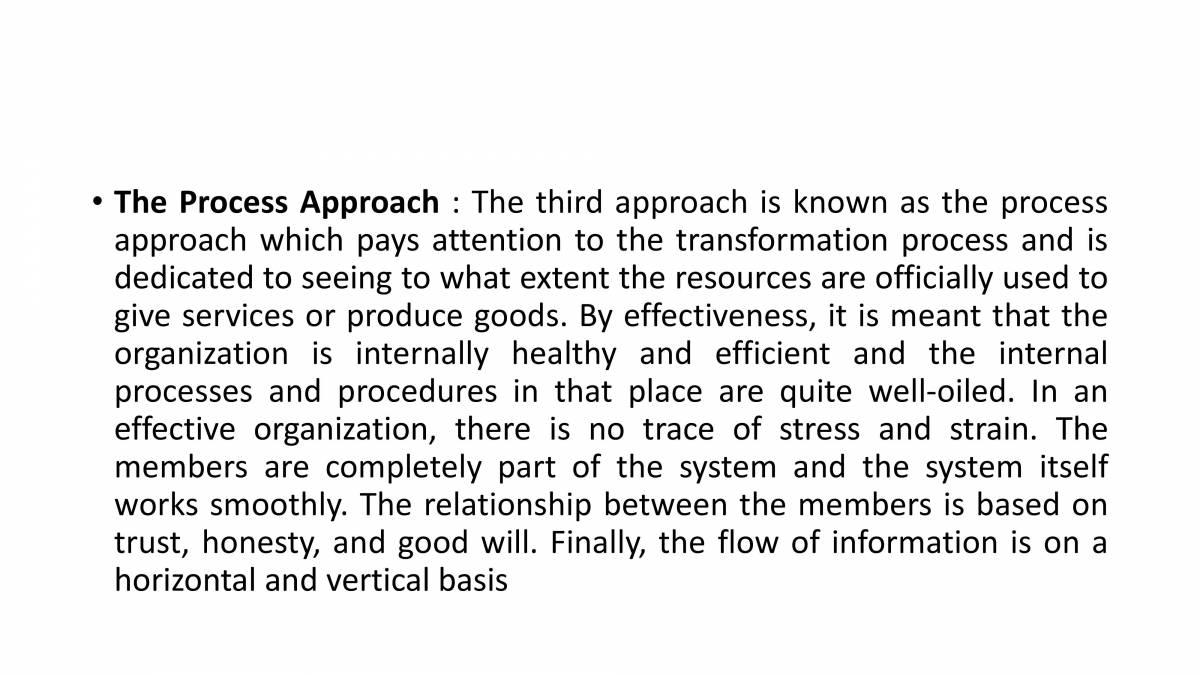 Notes On Organizational Effectiveness - PowerPoint Slides - LearnPick India