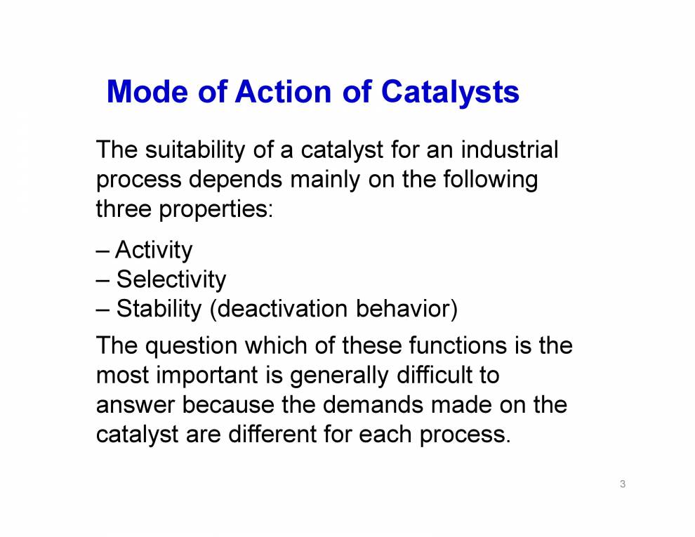 Heterogeneous Catalyst Reaction - PowerPoint Slides - LearnPick India