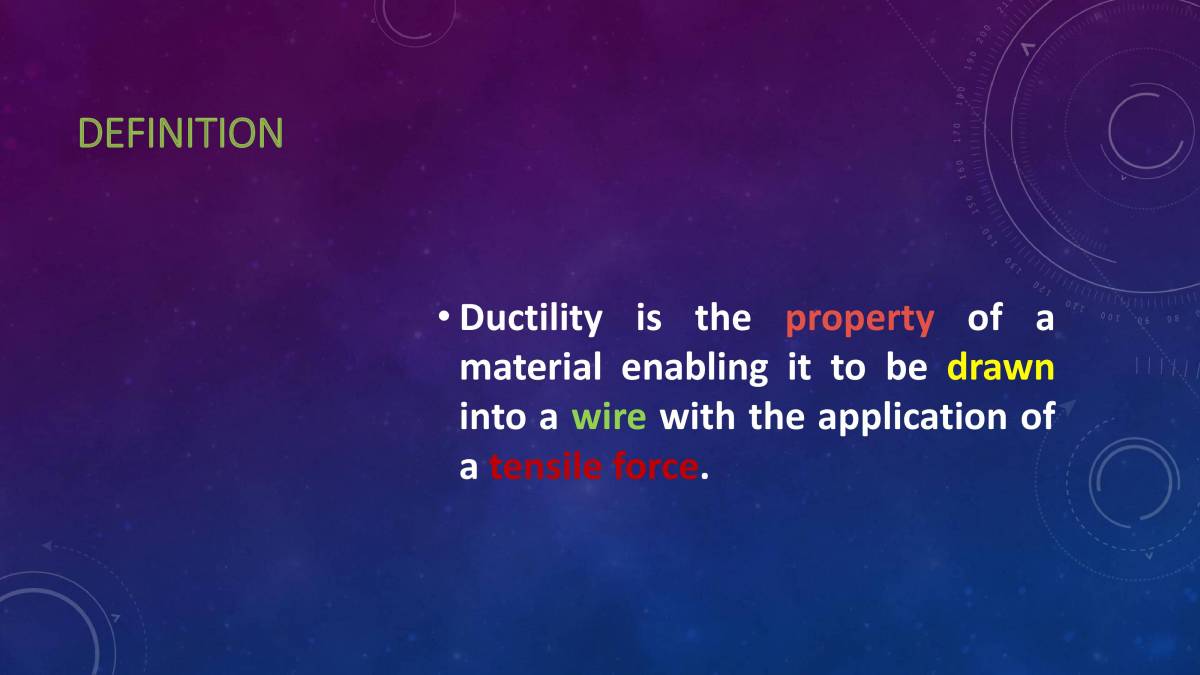 Presentaion On Mechanical Engineering | Mechanical Property Of ...