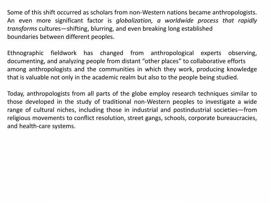 Presentation On Introduction To Anthropology - PowerPoint Slides ...