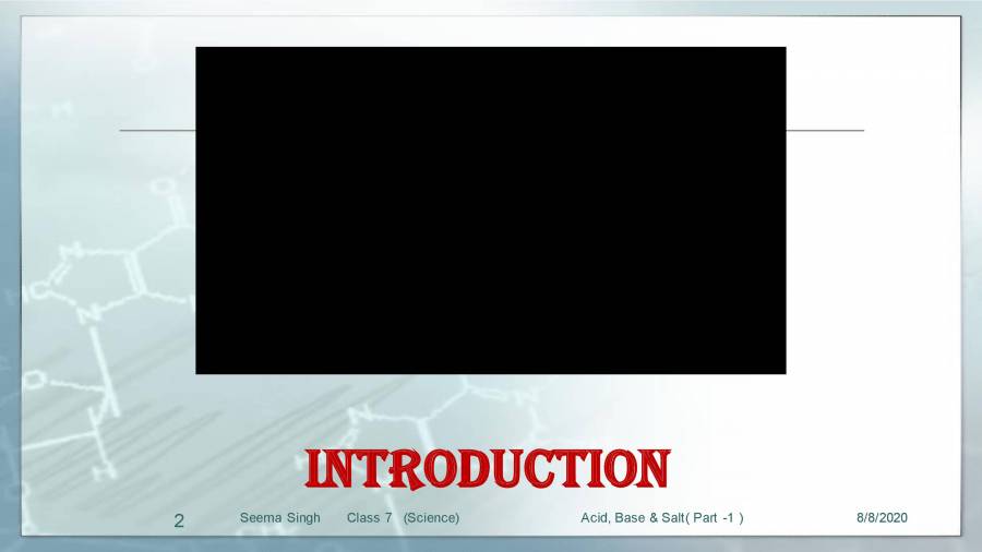 Presentation On Acid Base & Salts Class-7 - PowerPoint Slides - LearnPick India