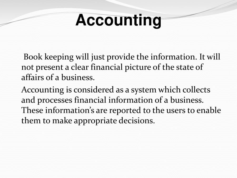 Presentation On Fundamentals Of Accounting - PowerPoint Slides ...