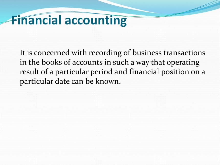 Presentation On Fundamentals Of Accounting - PowerPoint Slides ...