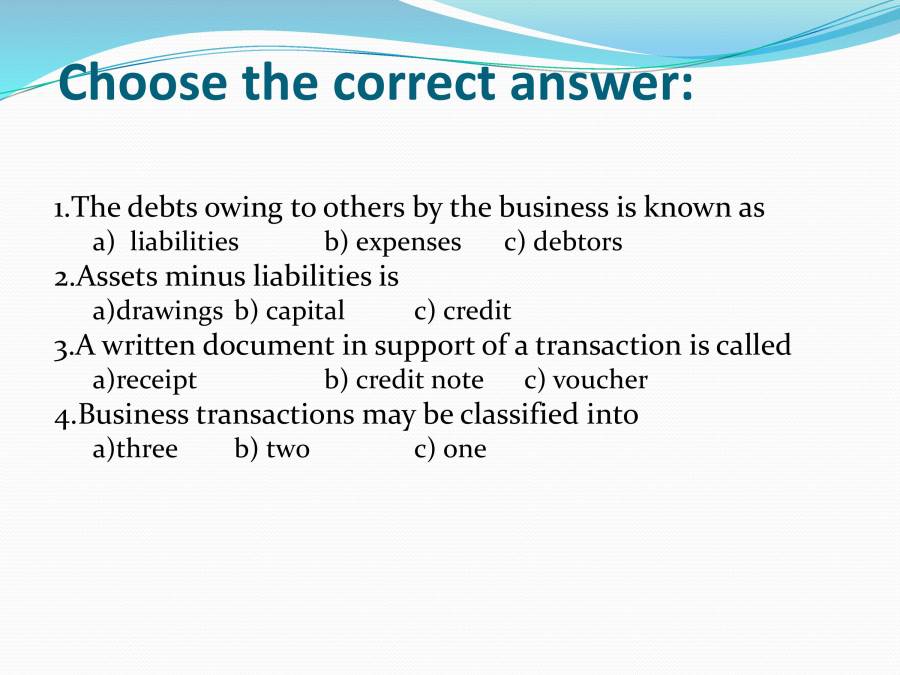 Presentation On Fundamentals Of Accounting - PowerPoint Slides ...