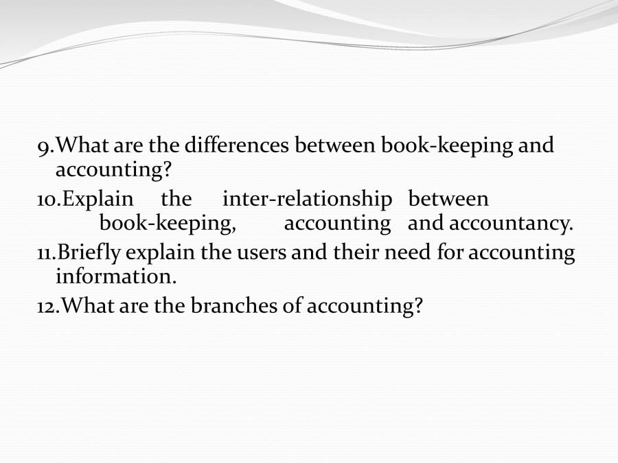 Presentation On Fundamentals Of Accounting - PowerPoint Slides ...
