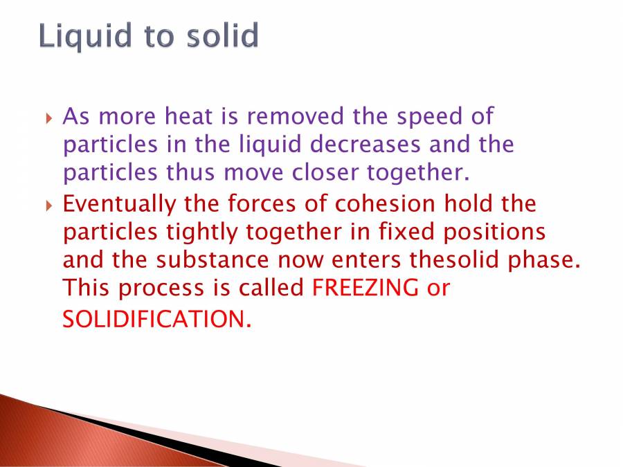 Kinetic Theory And Change Of Phase - PowerPoint Slides - LearnPick India