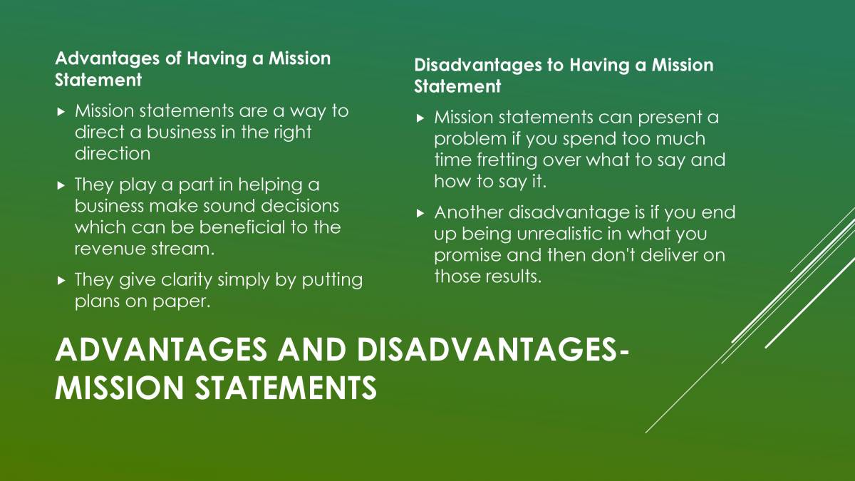 Presentation On Mission Vs Vision Statements - PowerPoint Slides ...