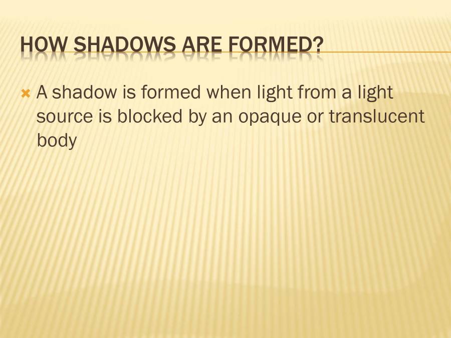 Light - PowerPoint Slides - LearnPick India