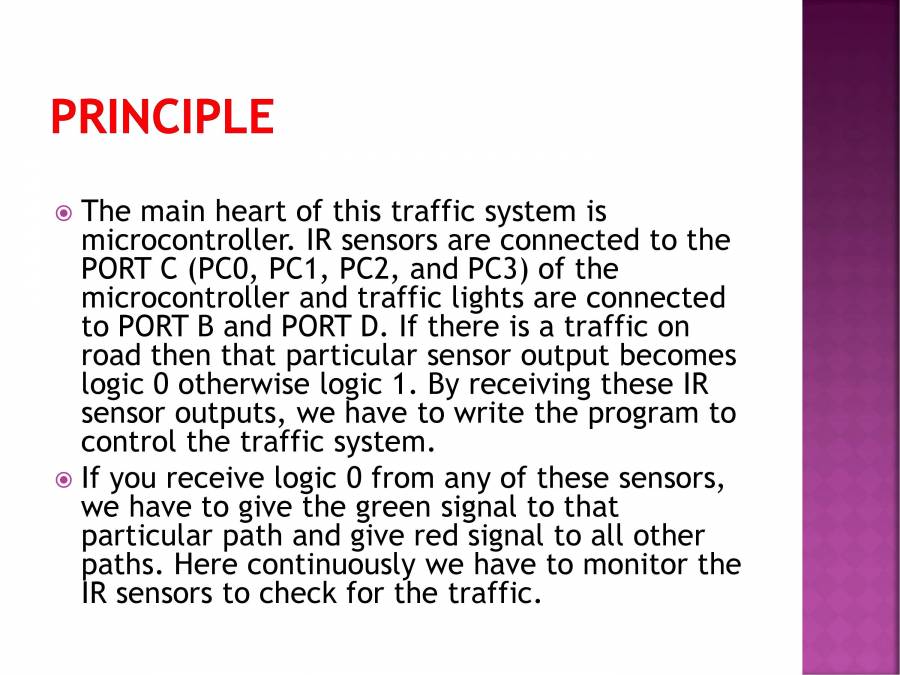 Presentation On Traffic Signal Control - PowerPoint Slides - LearnPick ...