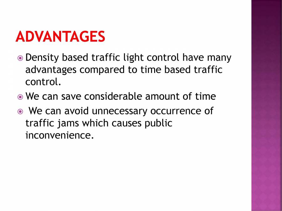Presentation On Traffic Signal Control - PowerPoint Slides - LearnPick ...