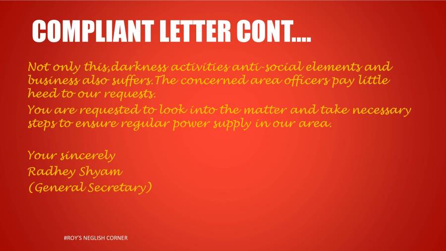 Presentation On Business Letters: How To Write A Business Letter ...