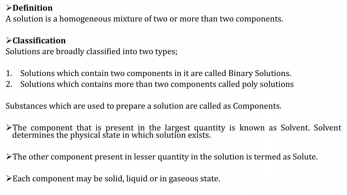 Presentation On Solutions - PowerPoint Slides - LearnPick India