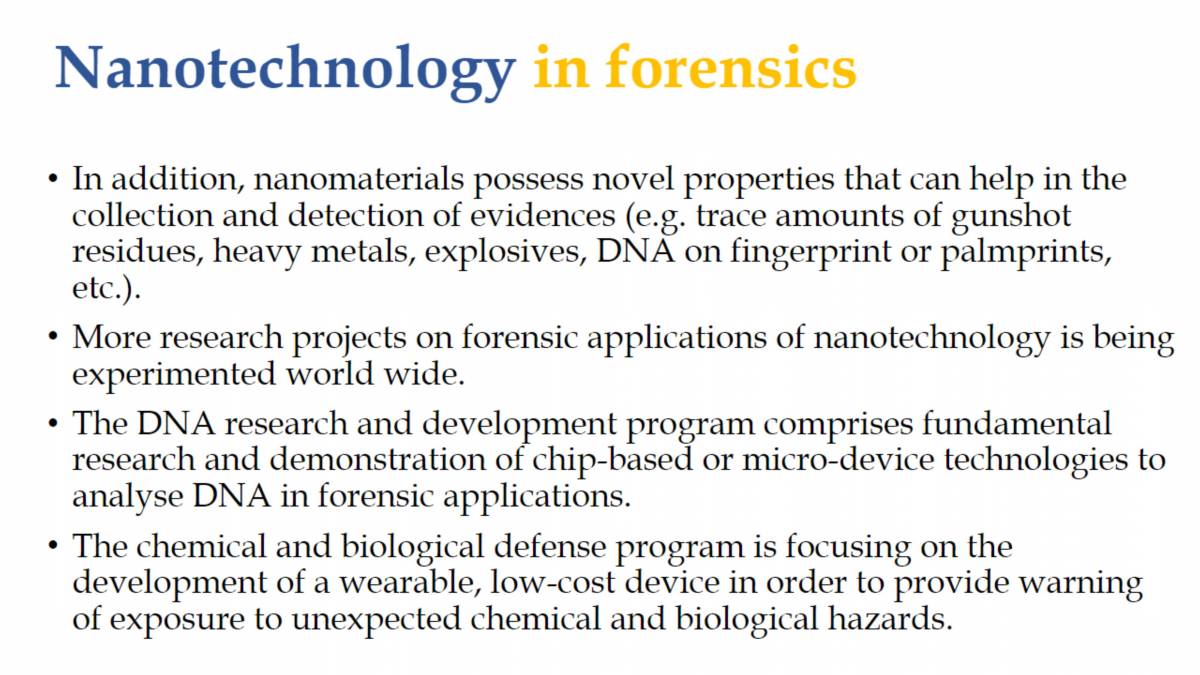 Presentation On Scope Of Nanobiotechnology - Part 1 - PowerPoint Slides ...