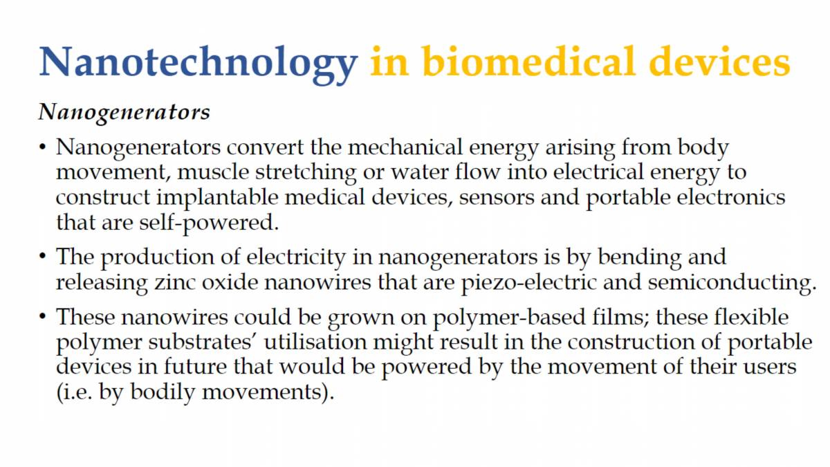 Presentation On Scope Of Nanobiotechnology - Part 1 - PowerPoint Slides ...