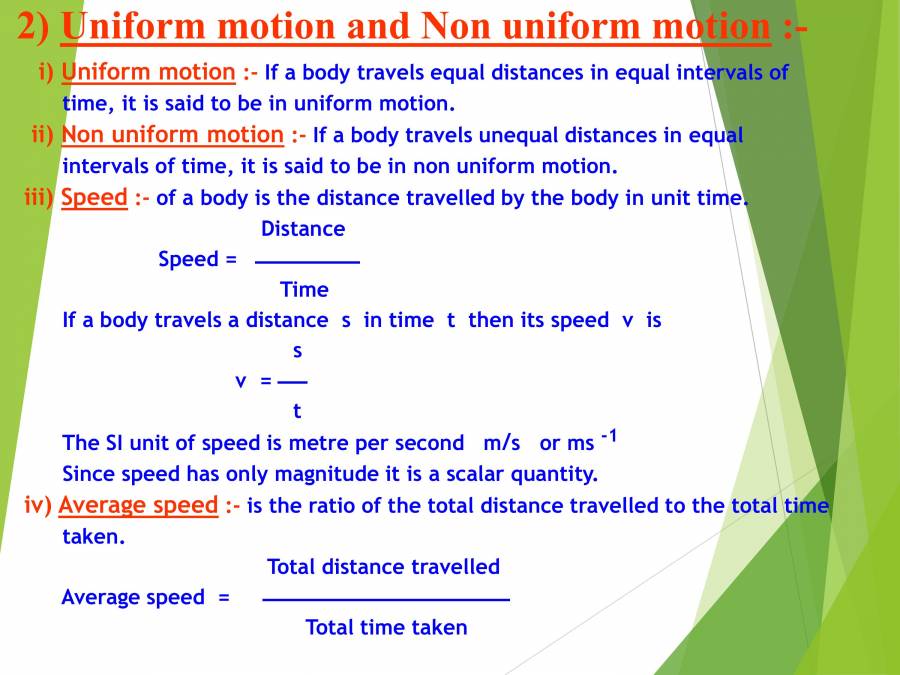 Presentation On Equation Of Motion - PowerPoint Slides - LearnPick India