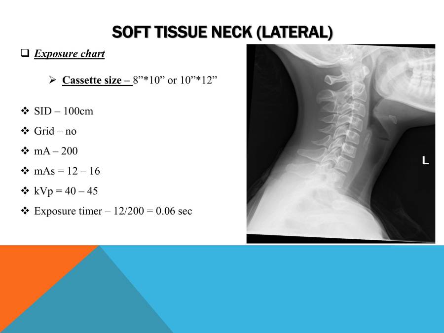 Soft Tissue Neck Radiography (Routine & Special) - PowerPoint Slides ...