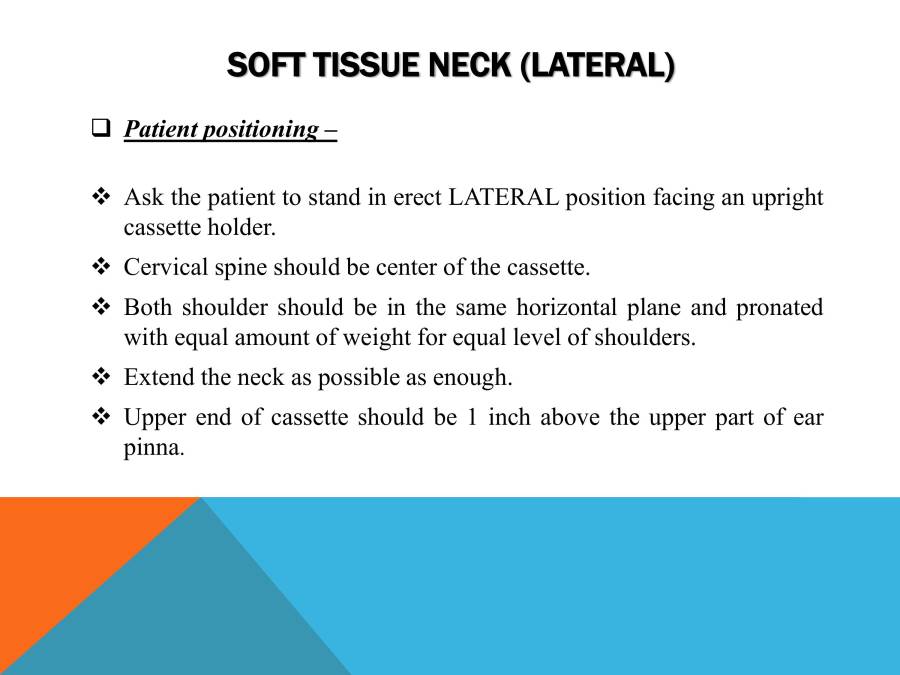 Soft Tissue Neck Radiography (Routine & Special) - PowerPoint Slides ...