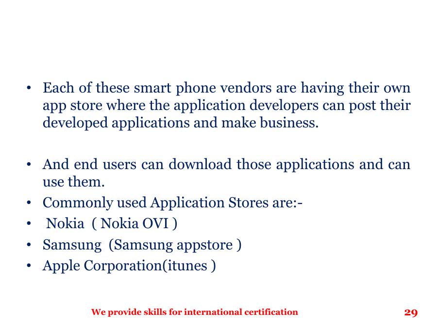 Brief Intro of Android - PowerPoint Slides - LearnPick India