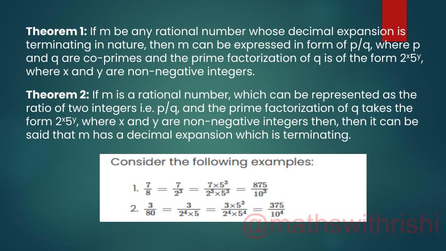 Real Numbers (Class 10th) - PowerPoint Slides - LearnPick India