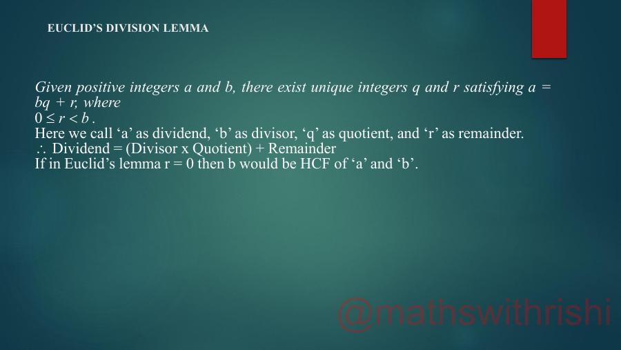 Real Numbers (Class 10th) - PowerPoint Slides - LearnPick India