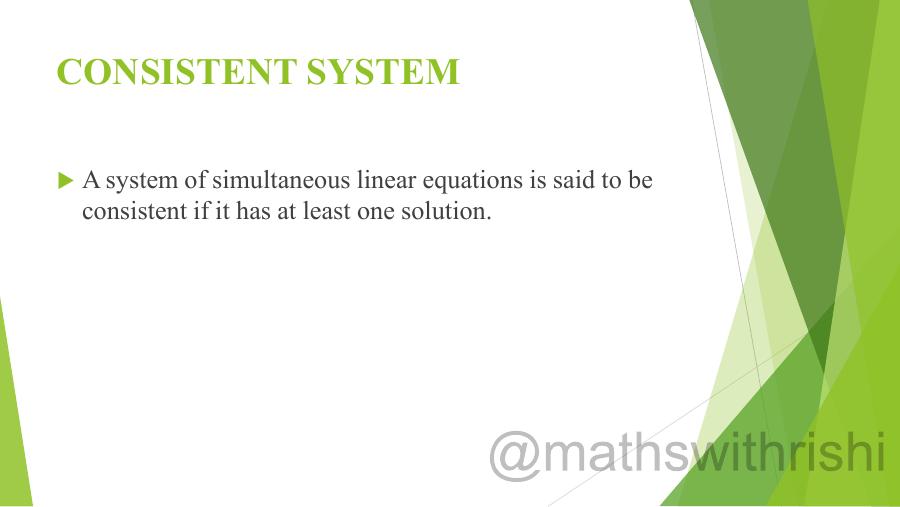 PAIR OF LINEAR EQUATIONS IN TWO VARIABLES (Class 10th) - PowerPoint Slides - LearnPick India