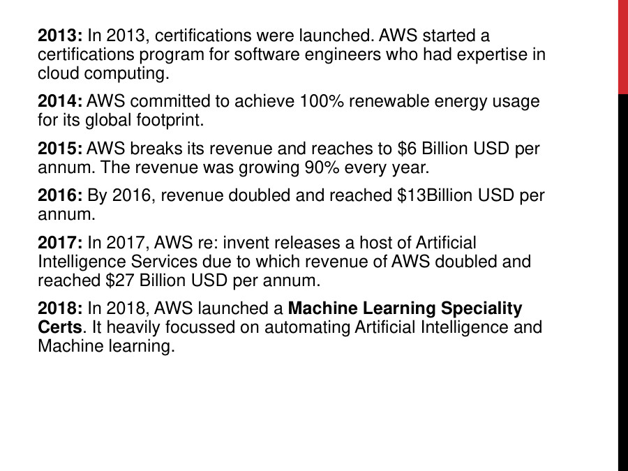 Amazon Web services - PowerPoint Slides - LearnPick India