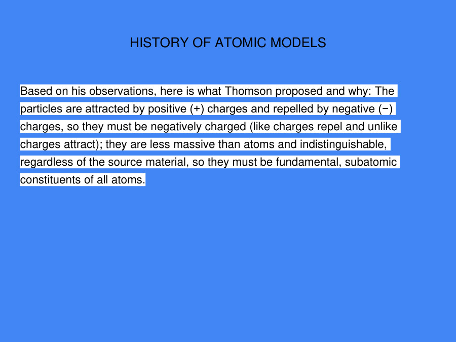 History Of Atomic Models Powerpoint Slides Learnpick India