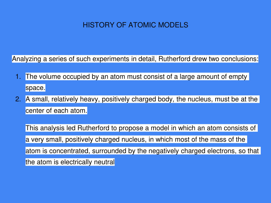 History of Atomic Models - PowerPoint Slides - LearnPick India